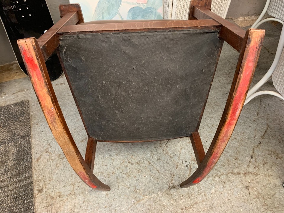 Limbert ? Stickley Style Mission Oak Antique Solid Wood Rocker Rocking ...