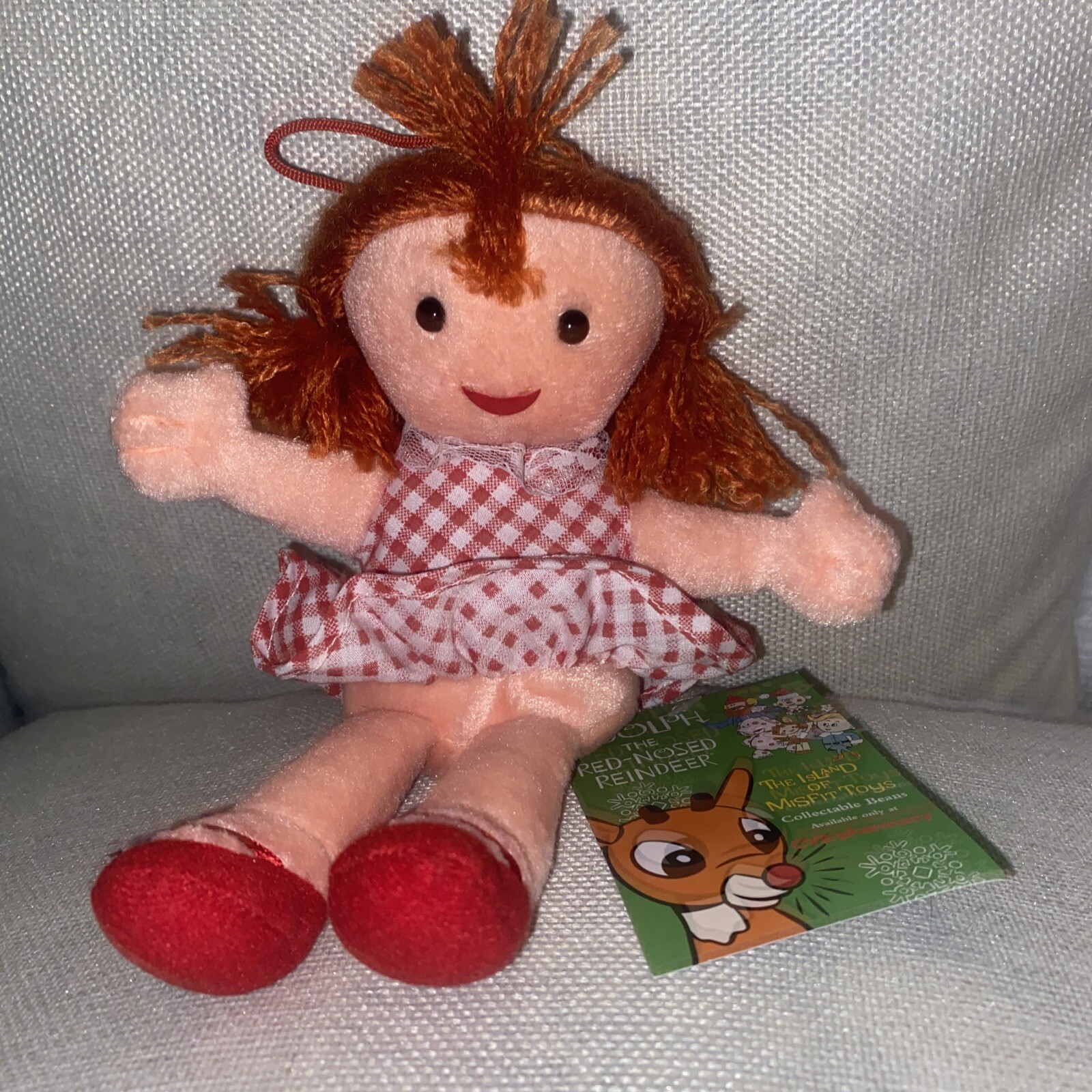 Stuffins+Misfit+Doll+Rudolph+The+Red+Nose+Reindeer+Bean+Bag+8+Inches ...