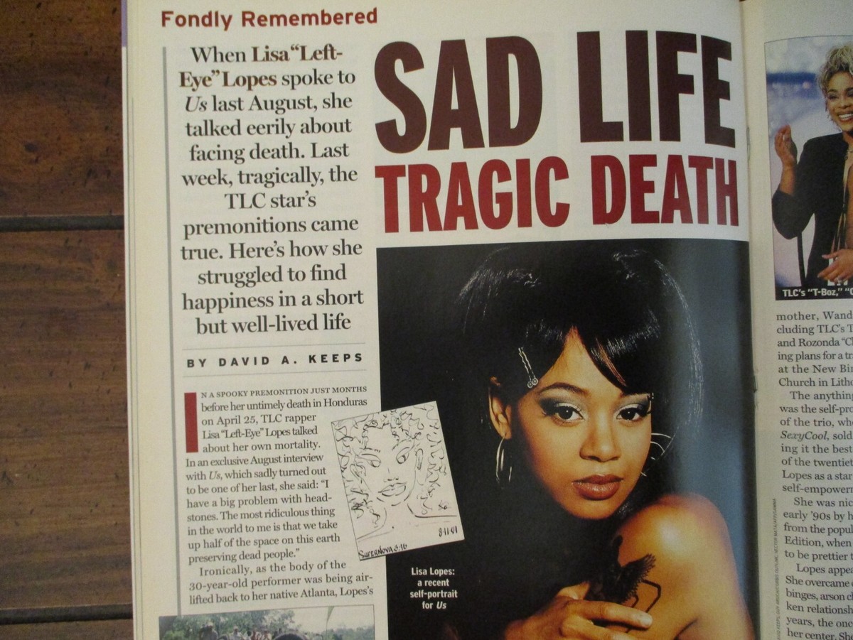 Death Photos Of Lisa Left Eye Lopes TLC's Chilli Doesn't Think She'll
