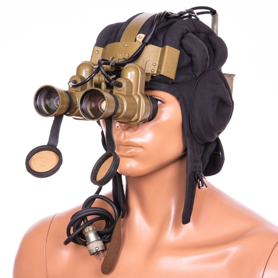 USSR Night Vision Device PNV-57E + tank helmet | eBay