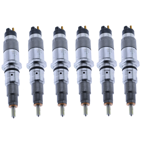 6X Fuel Injector 5263262 0 445 120 059 For Bosch Cummins QSB6.7 Komatsu ...