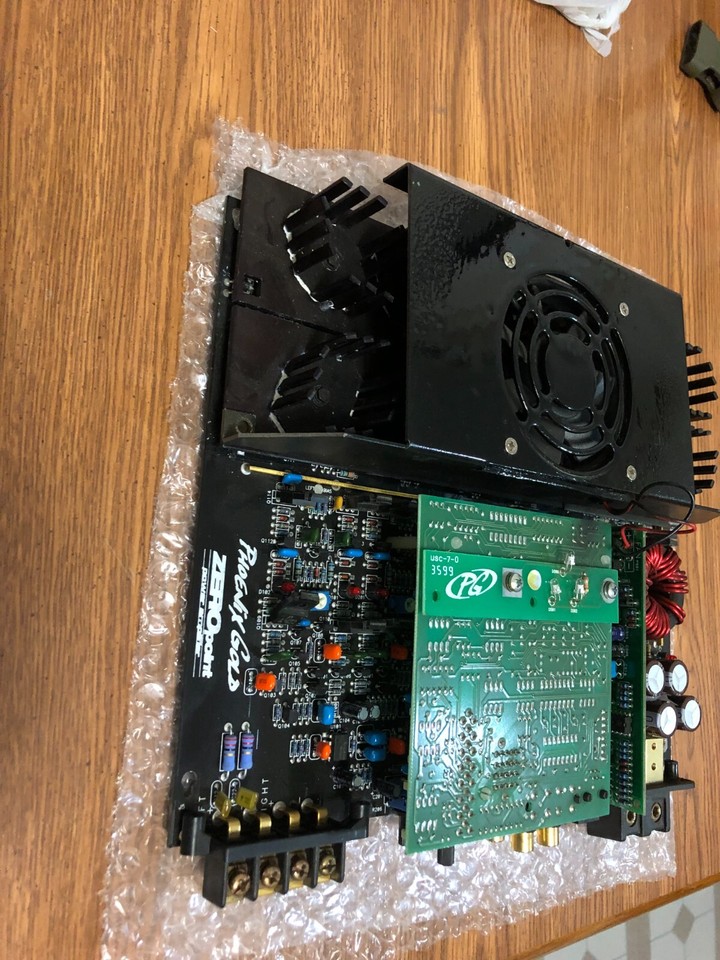 RARE PHOENIX GOLD Ti400.2 Titanium Series Amp | eBay