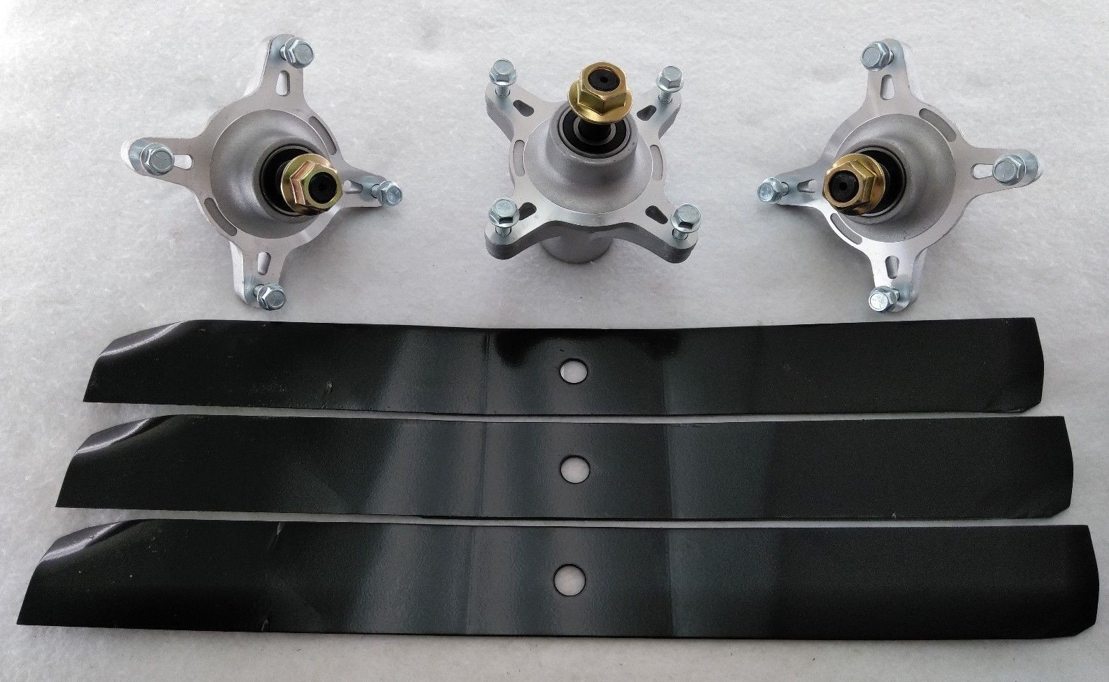 DECK REBUILD KIT SPINDLES BLADES FITS TORO TIMECUTTER Z5000 Z5020 Z5030 ...