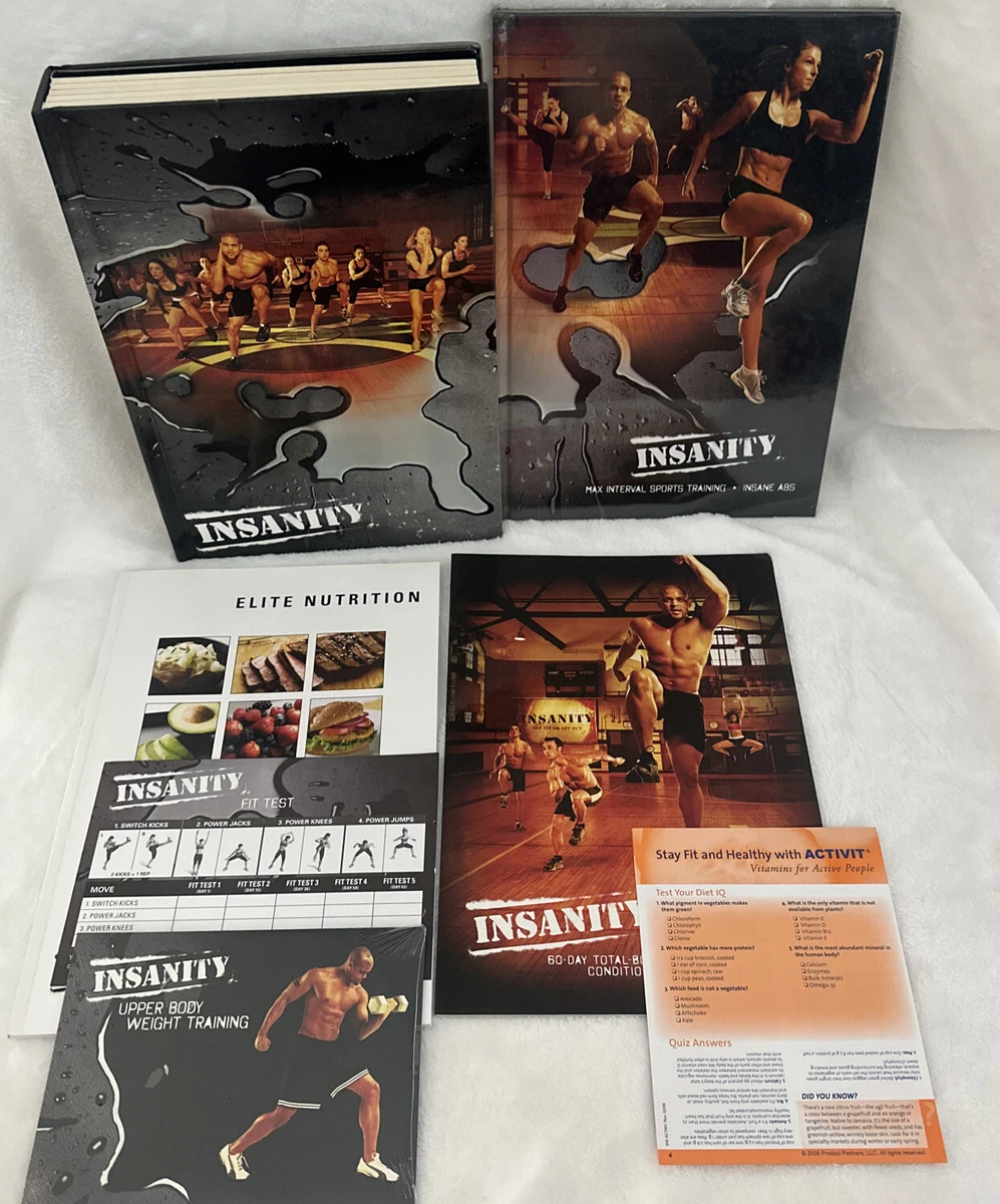 Insanity Fit Test Dvd