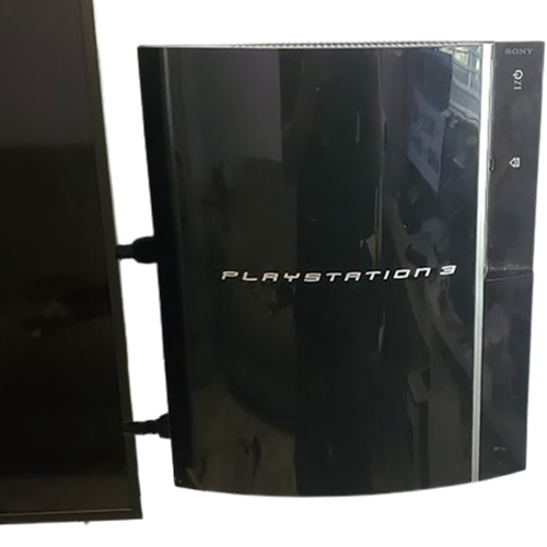 Sony PlayStation 3 PS3 Fat Wall Mount Bracket Holder Console Rack Heavy ...