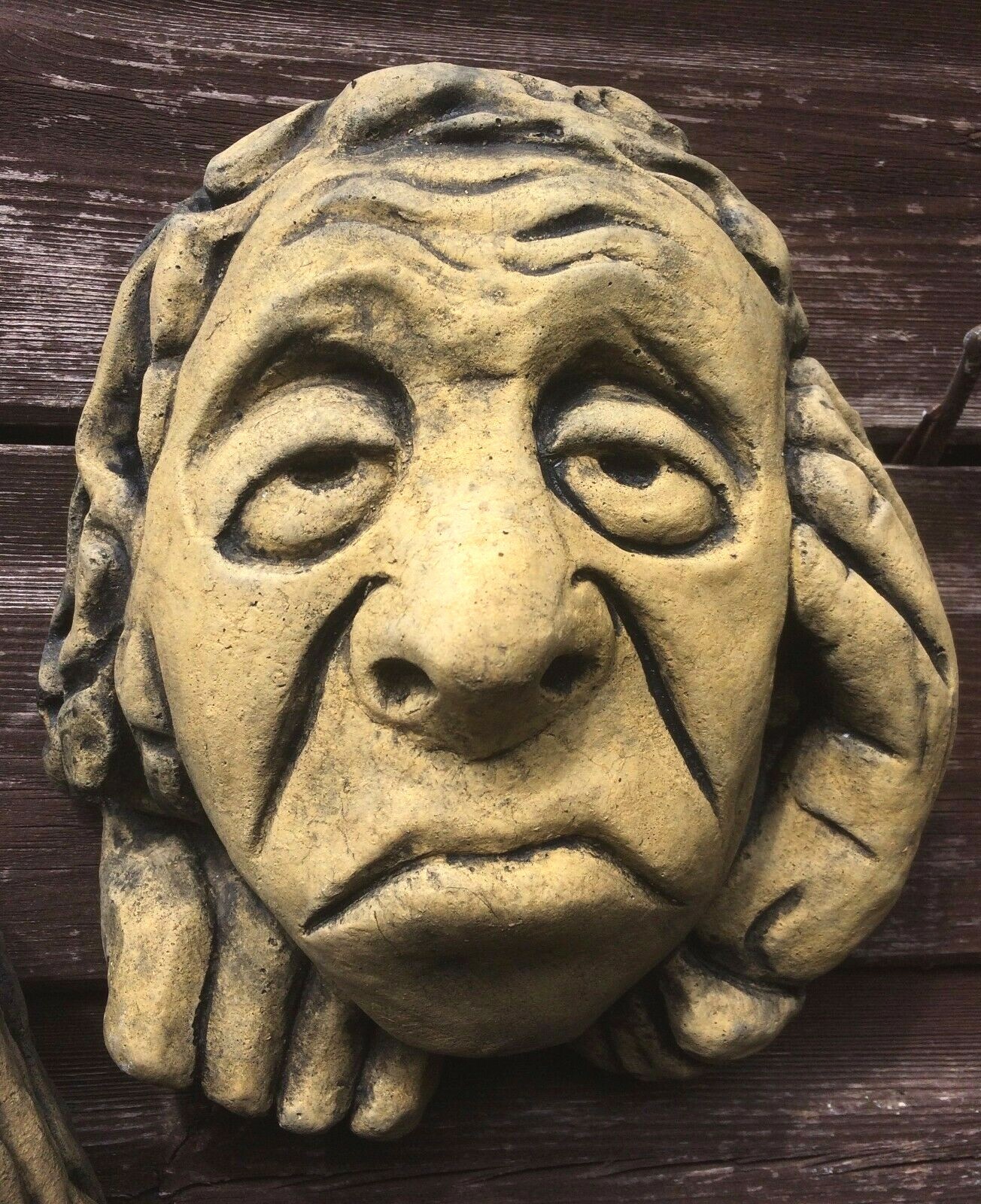 Oxford Grotesques set 3 gothic gargoyle wall plaques ugly face home or ...