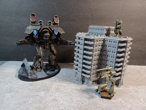 Luxury Apartment Tower - Tabletop Wargame Terrain Battletech | eBay