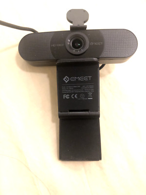 EMEET C960 Webcam with Microphone 1080P Full HD - Black | eBay