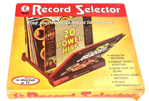 Vintage K-TEL RECORD SELECTOR 🎼 With 18 K-TEL / MAJESTIC 12" Vinyl Record LP | eBay