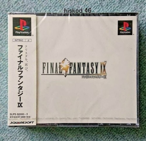 Final Fantasy IX FF 9 SEALED FOR Sony PS1 Playstation COLLECTION Game ...