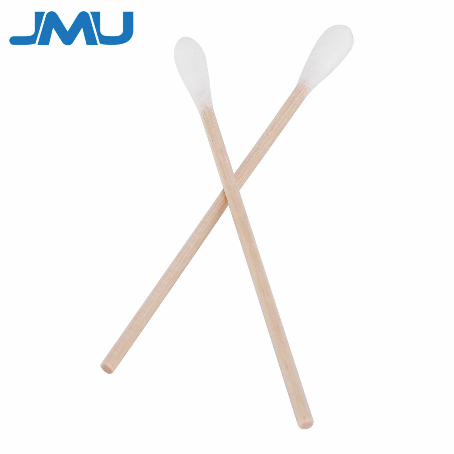 1000Pcs Cotton Swabs Wooden Handle Sticks 3 " Q-Tips Medical Use Supply ...