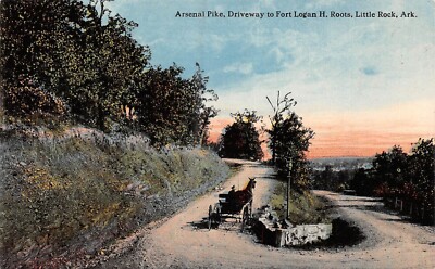 Arkansas Little Rock Arsenal Pike Driveway to Fort Logan H. Roots ...