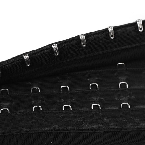 High Waisted Corset Polyamide Fibre Buttoned Buttock Augmentation Tummy ...