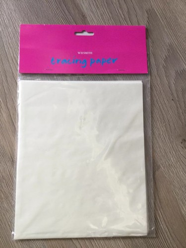 WH Smith Tracing paper 50 Sheet Pack | eBay UK