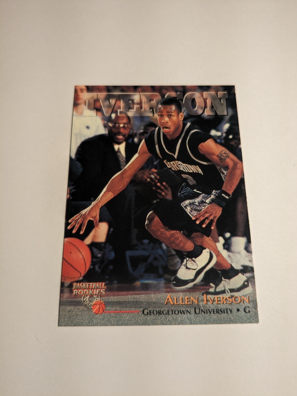 1996-97 Score Board Allen Iverson Basketball Rookies RC #1 Georgetown ...