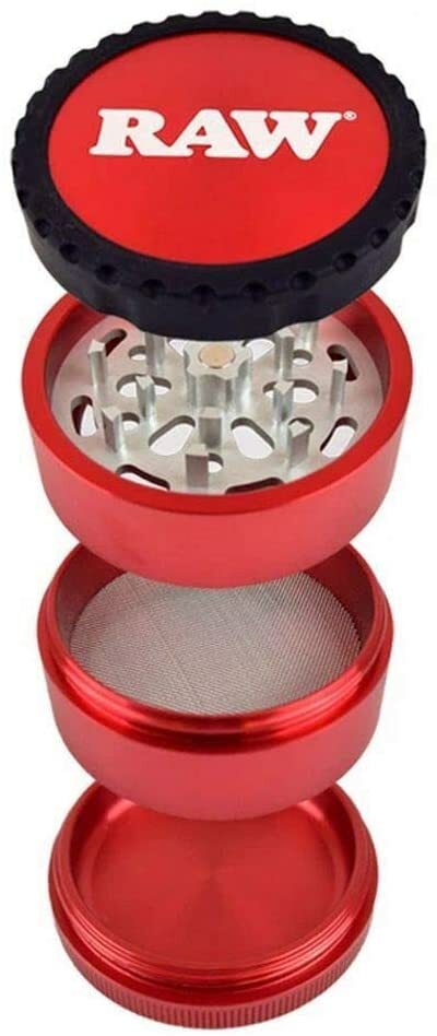 RAW Life Grinder Red | Innovative Modular 4 Piece Grinder | eBay