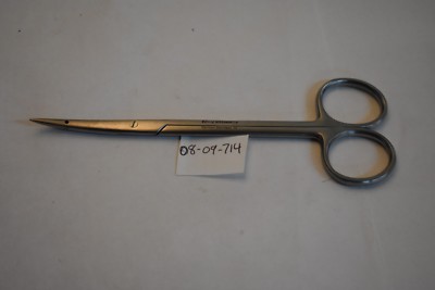 MDS0809714 LITTLER VASCULAR SCISSORS 5 1/2" CURVED SHARP/SHARP | eBay