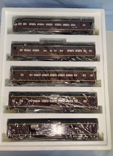 WILLIAMS NORFOLK & WESTERN 5 CAR PASSENGER SET #2800 W OB & SHIP (RC148 ...
