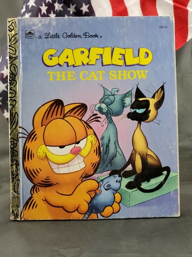 Garfield The Cat Show #110-70 A Little Golden Book Edition 1991 FREE ...