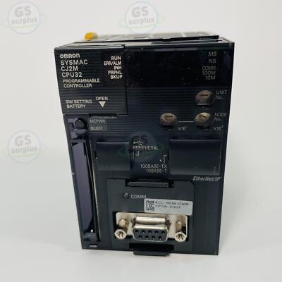 OMRON CJ2M-CPU32 Sysmac Programmable Controller CPU Module | eBay