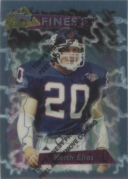 1995 Topps Finest - Keith Elias #245 (RC) for sale online | eBay