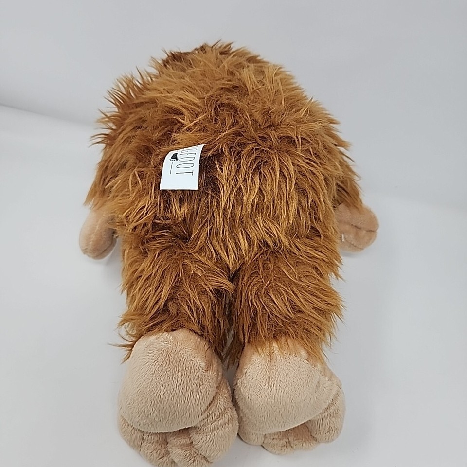 Bigfoot Sasquatch Plush Stuffed Animal Impact Photographics 13” Brown ...