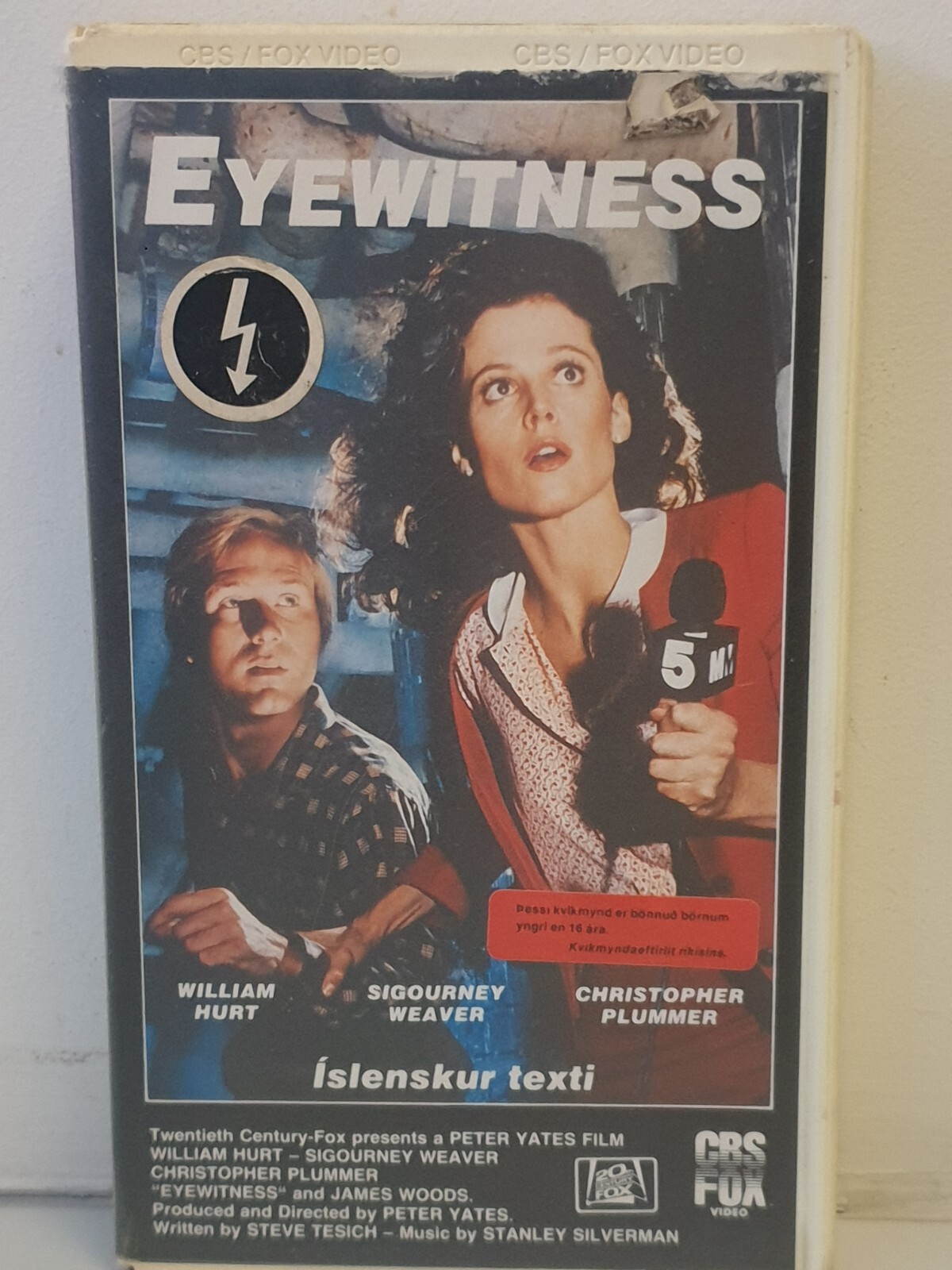 Eyewitness VHS (Icelandic subt.) | eBay