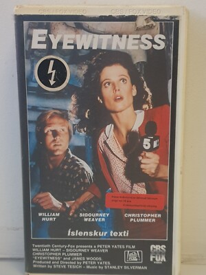 Eyewitness VHS (Icelandic subt.) | eBay