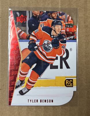 Tyler Benson 2020-21 Upper Deck - 1994-95 Rookie Tribute Die Cuts Red # ...