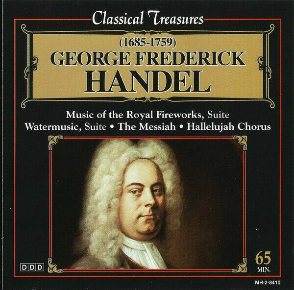 Handel, G.F: Classical Treasures: Handel CD DISC ONLY #G306 56775841027 ...