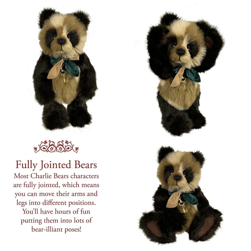 Charlie Bears Razzle Random Long Plush New Cute Fluffy Collectable ...
