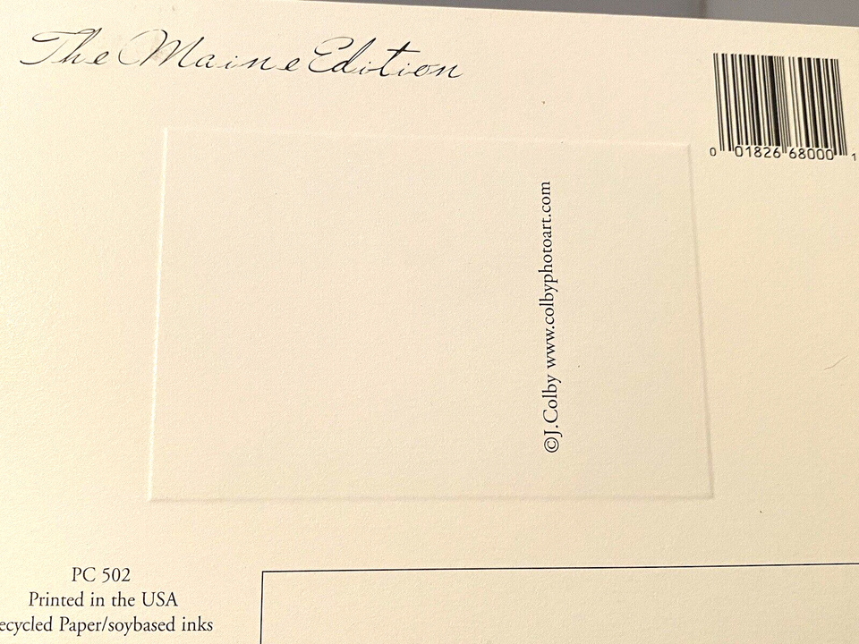 2 Photo Postcards by Artist J. Colby 6" x4" | eBay