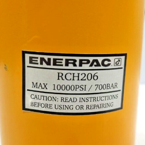 Enerpac RCH206 23.6 ton Capacity 6.10 in Stroke Hollow Hydraulic ...