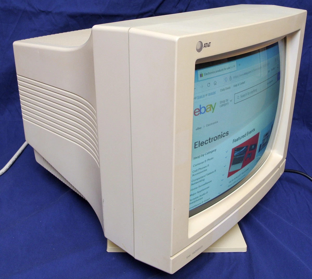 Scherz Drachen Beunruhigt crt monitor ebay Himmel Missbilligt vorspannen