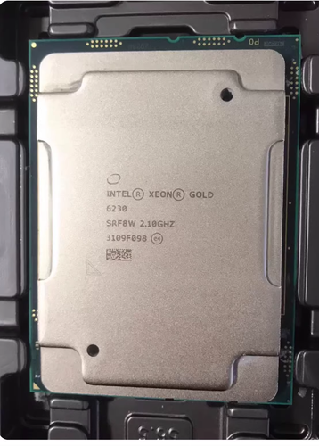 Intel Xeon Gold 6230 Srf8w (2.10GHz, 27.5 MB, 20 Cores, LGA 3647 CPU ...