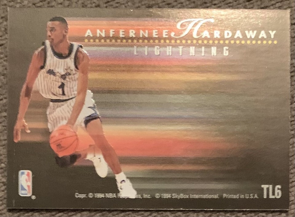 1993-94 SKYBOX PREMIUM SHAQUILLE O’NEAL/HARDAWAY THUNDER LIGHTNING #TL6 ...