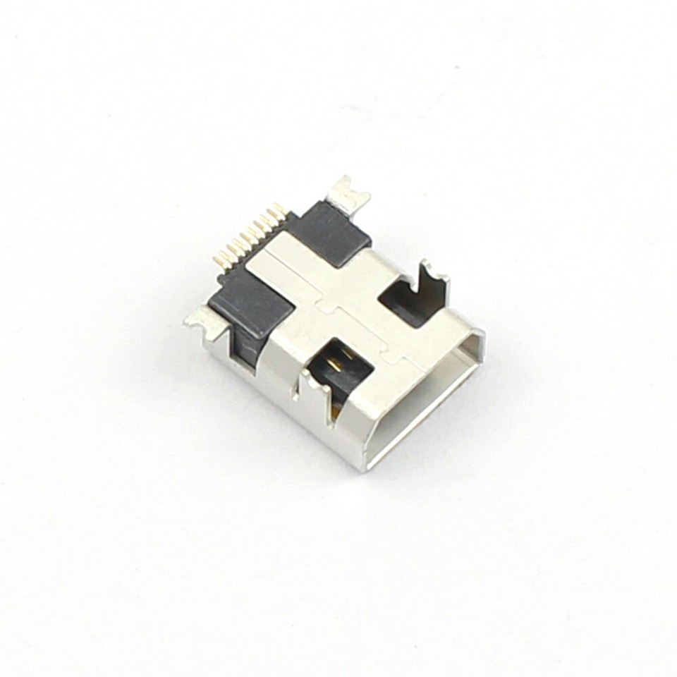 20Pcs Mini USB Connector 10 Pin 10P Female Type B SMT SMD Socket Plug ...