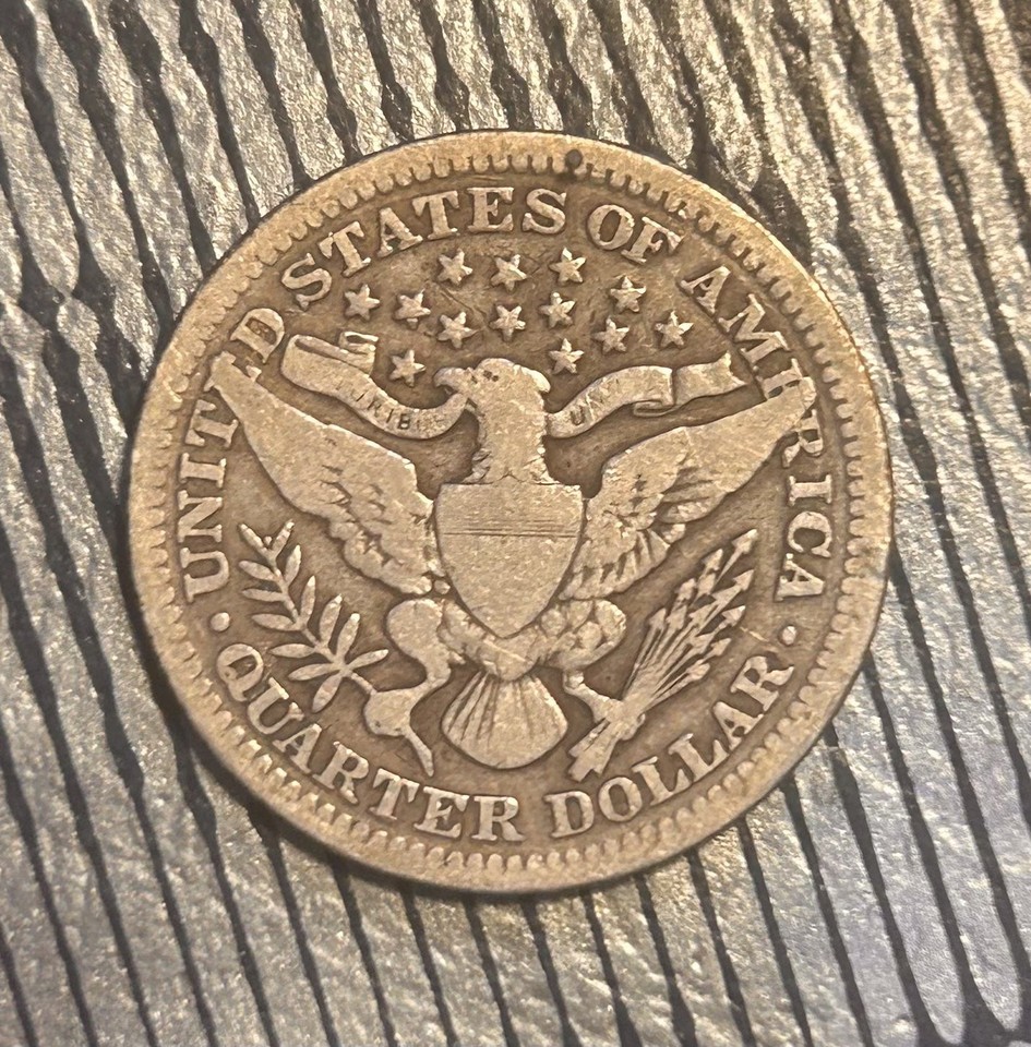 1905 P Barber Quarter - U.S. 25 cents silver coin | eBay