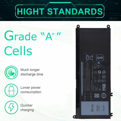 New 33YDH Battery for Dell Latitude 3380 3480 3490 3590 3580 Inspiron ...
