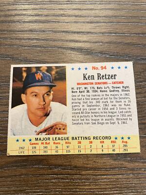 1963 Post Cereal #94 Ken Retzer | eBay