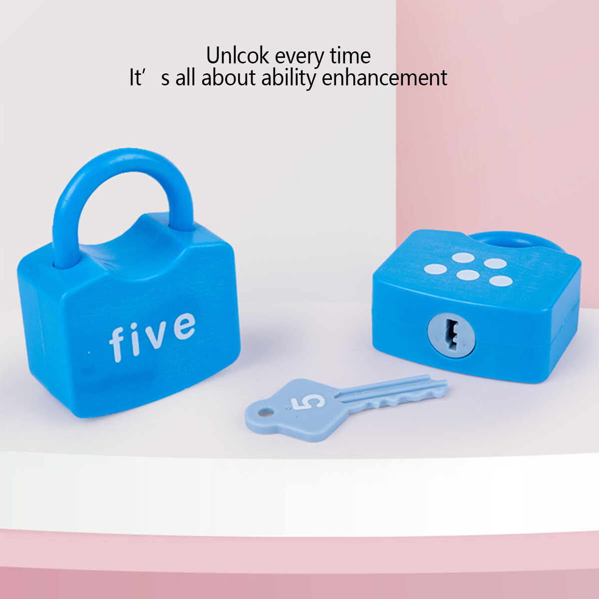 10Pcs ABS Montessori Unlock Key Toys Kids Learning Locks Toy with Keys ...