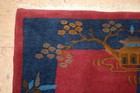 c1920s ANTIQUE MINT ART DECO CHINESE WALTER NICHOLS RUG 2' x 2'11" RARE ...