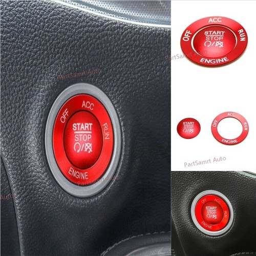 Red Keyless Engine Push Button For Dodge Charger Challenger | eBay