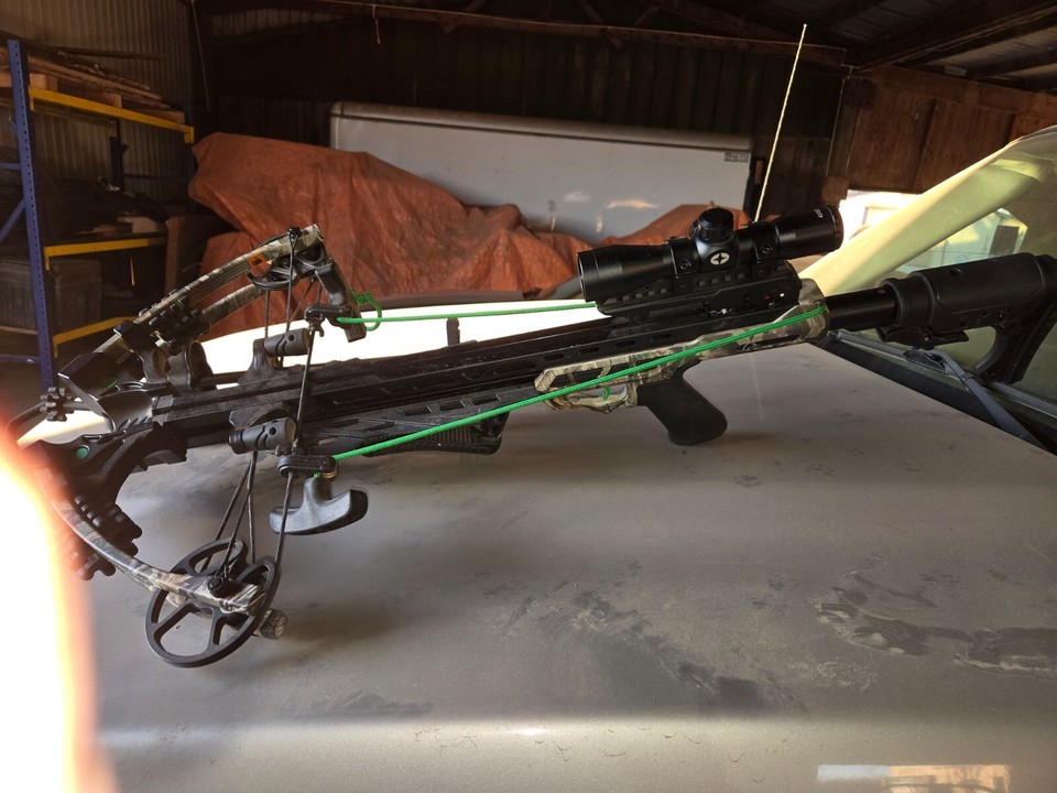 Centerpoint Crossbow Heat 425 Camouflage in color, a Ducks unlimited ...