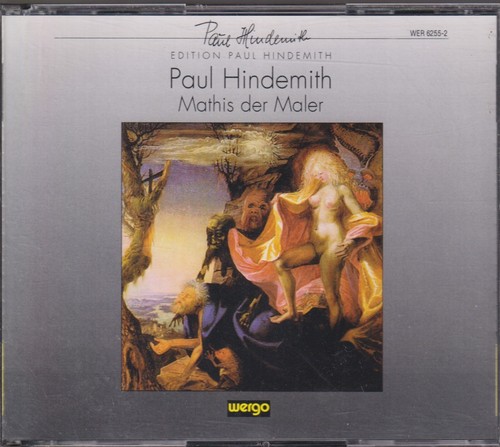CD Hindemith - Mathis der Maler 3-CD-Box Gesamtaufnahme 1990 WERGO 1994 ...