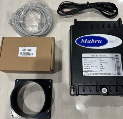Mabru Marine Fan Coil Model AH07 Electric Box & Digital control Vimar ...