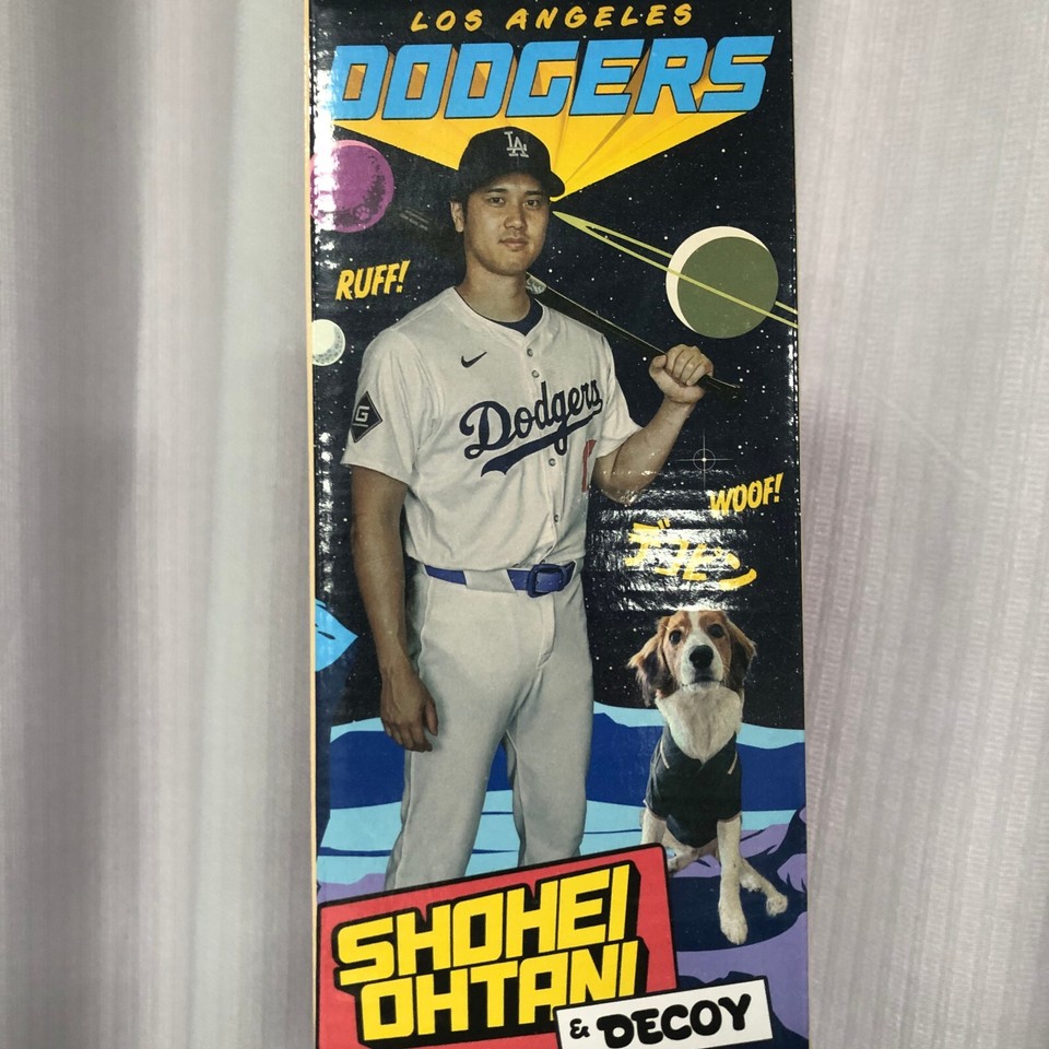 GOLD Shohei Ohtani & Decoy Bobblehead Los Angeles Dodgers 8/28/2024 SGA ...
