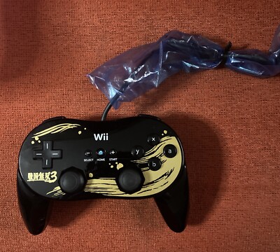 Nintendo Wii Samurai Warriors 3 Edition Classic Controller Pro | eBay
