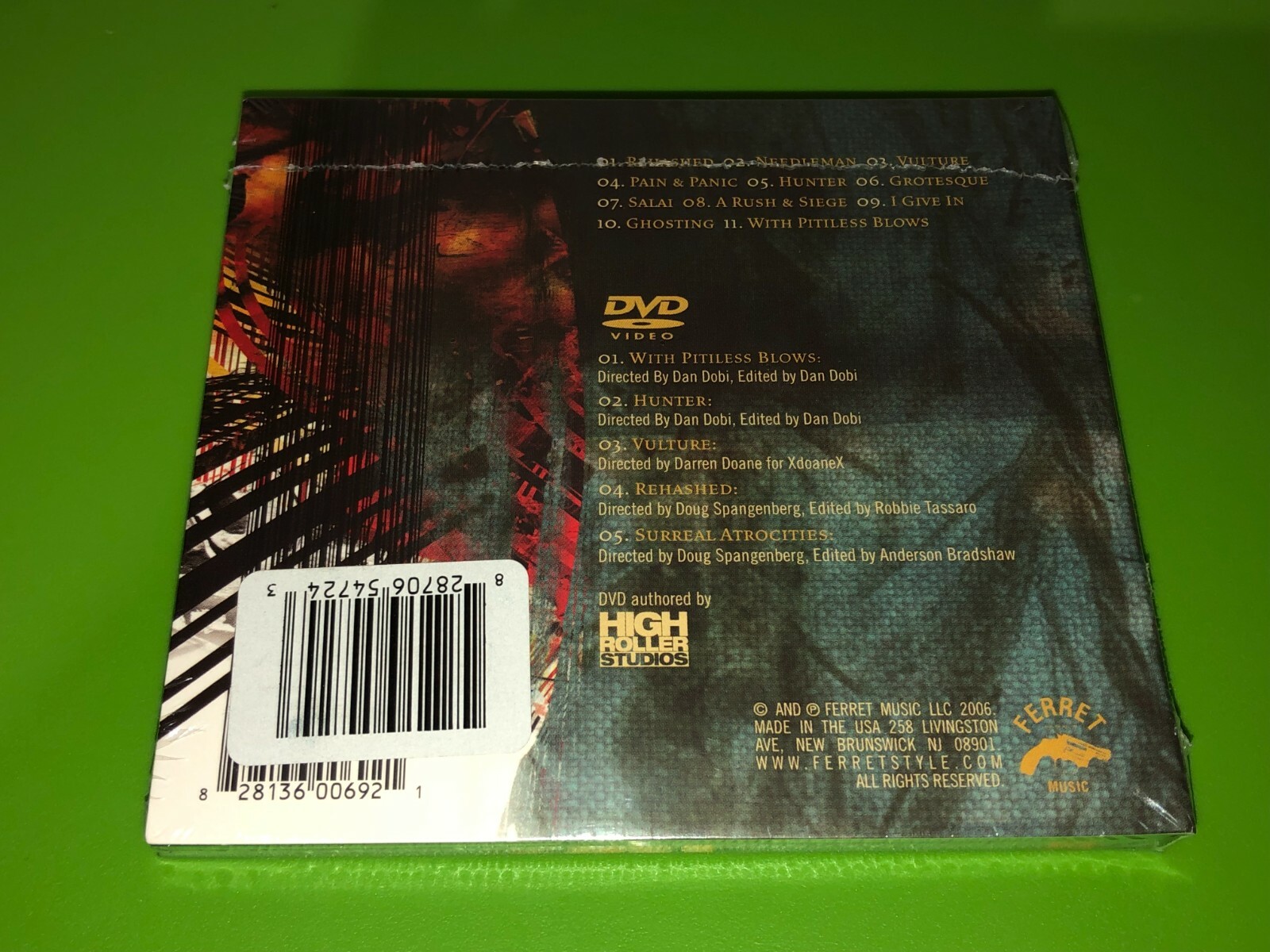 A LIFE ONCE LOST - HUNTER CD/DVD Limited Edition set 2006 Ozzfest NEW ...