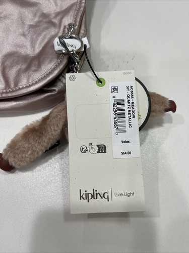 Kipling- Women's Quartz Meadow Metallic Organized Toiletry Bag | eBay